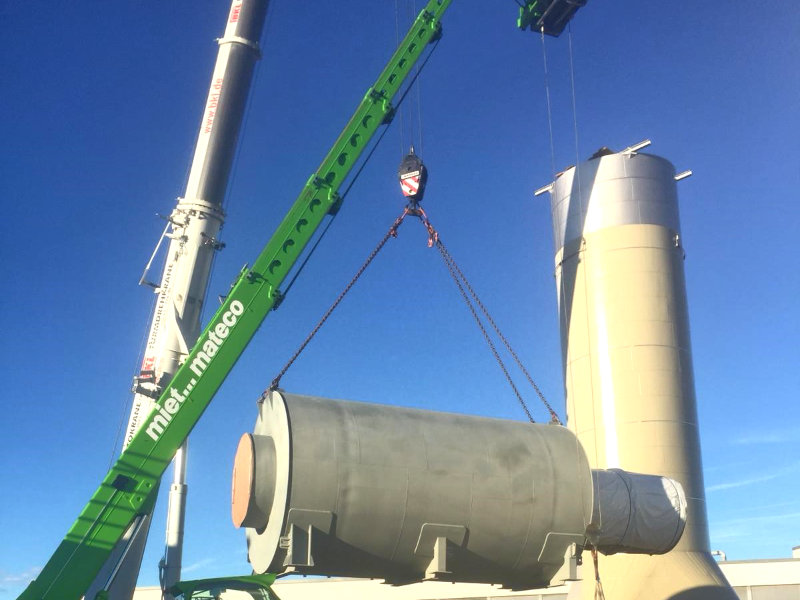 Schallschutz, Blechbearbeitung, Stahlbau für den Anlagenbau