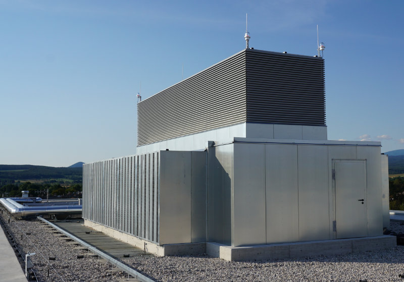 Schallschutz, Blechbearbeitung, Stahlbau für den Anlagenbau